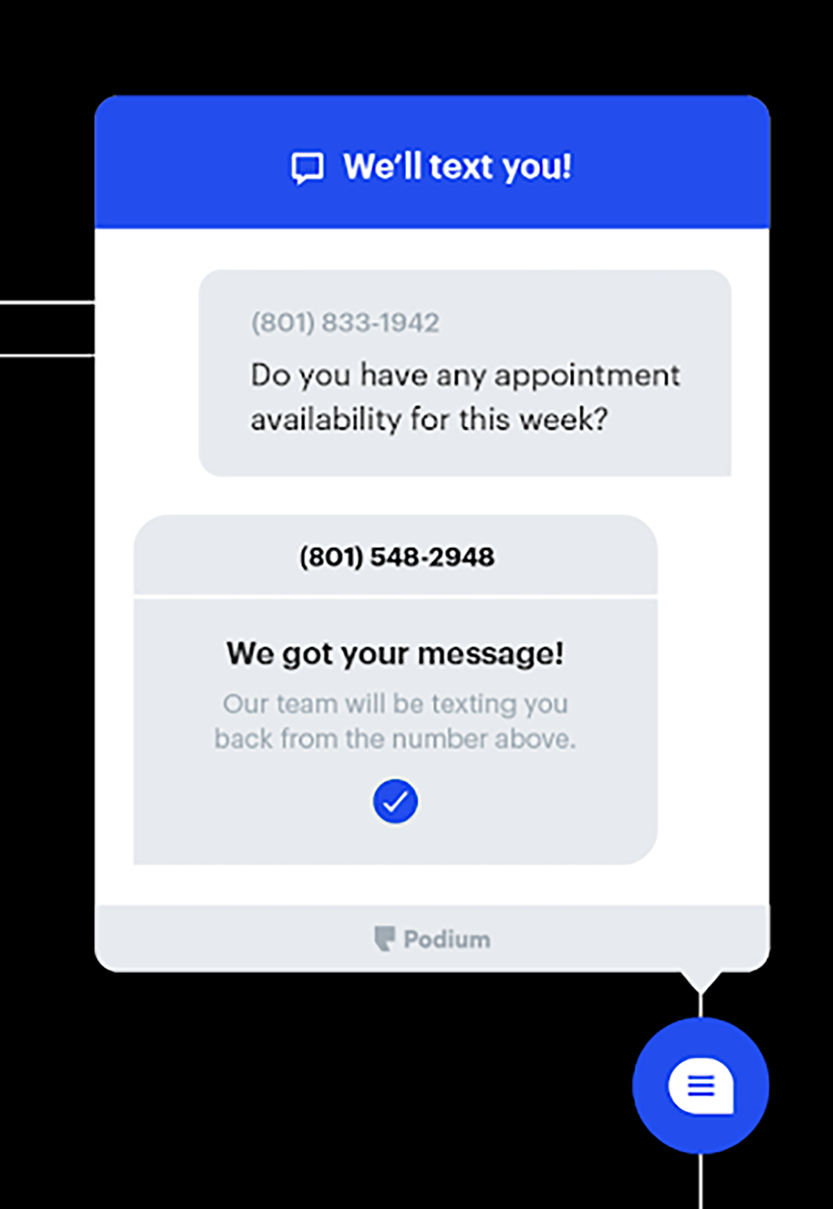 How To Set Up Automated Text Messages For Your Business - Podium