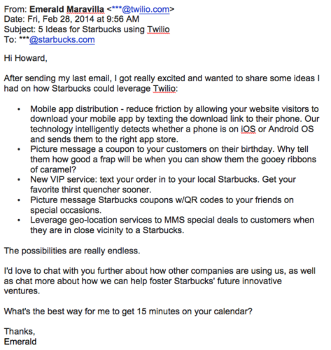 15 Top Sales Follow-Up Email Examples + Template - Podium